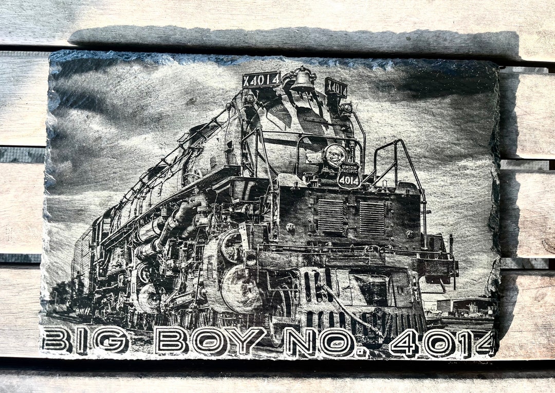 Big Boy 4014 Locomotive Slate Sign – Union Pacific Steam Engine ...