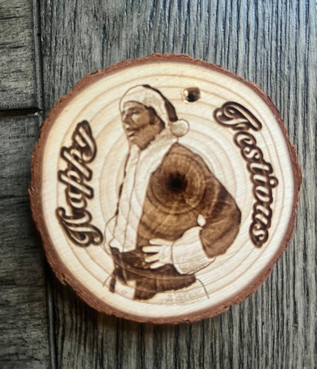 Kramer Santa Festivus Ornament, Funny Gift Tag, Seinfeld, Happy ...