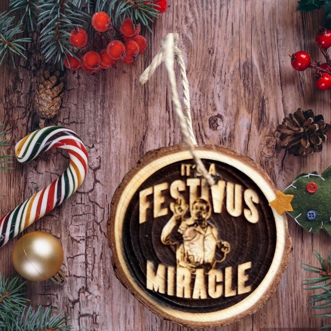 Its a Festivus Miracle Ornament, Seinfeld, Happy Festivus Gift, Jerry ...