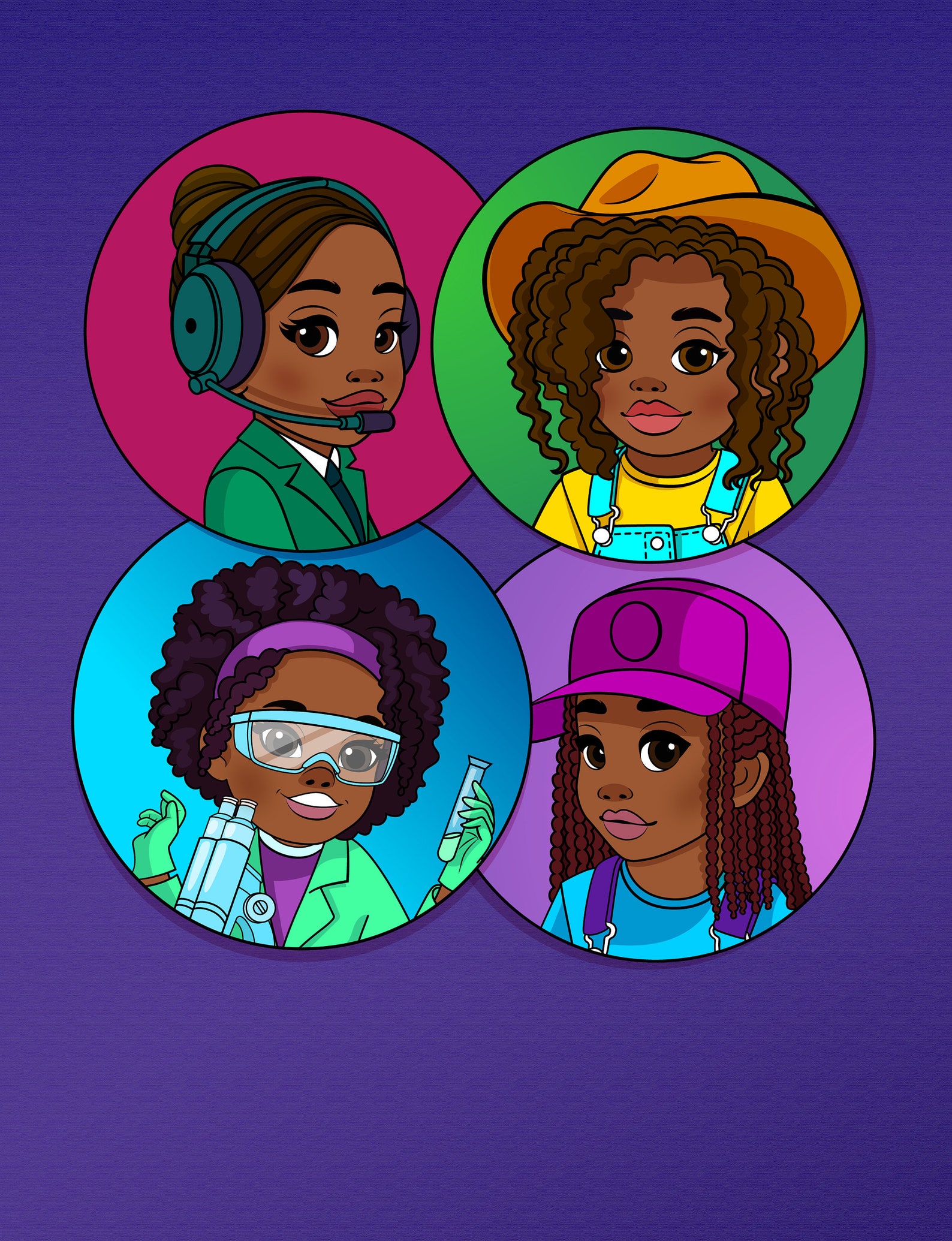 Entrepreneur Coloring Page | Black Coloring Page | Kids Coloring Page ...