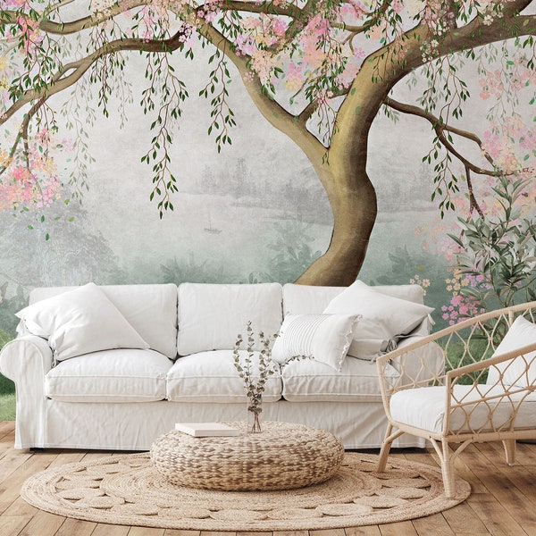 Tree Wallpaper - Etsy