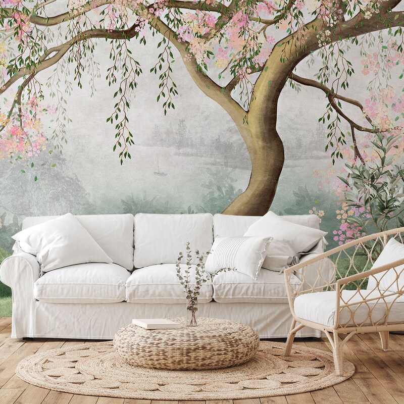 Tree Wallpaper - Etsy