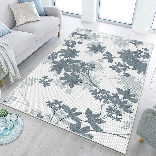 Leaves Design Rug - Etsy