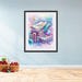Watercolor Books Printable Poster, Digital Artwork, DIY Home Decor ...