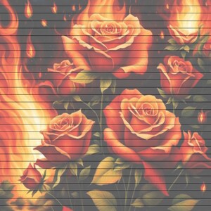 Rose Stationery Set, Printable Rose Letter Paper - Etsy