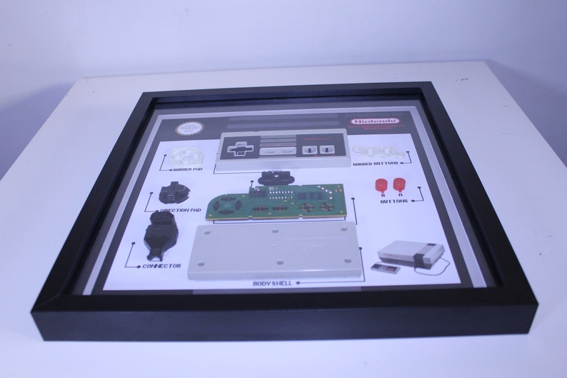NES Shadow Box Diorama Controller Game Console Frame - Etsy