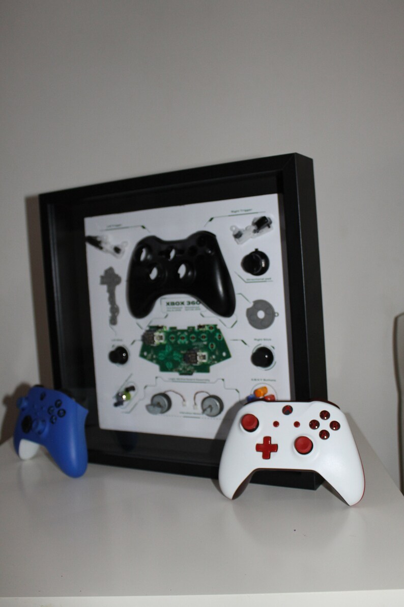 Xbox 360 Shadow Box Diorama Controller Game Console Frame - Etsy