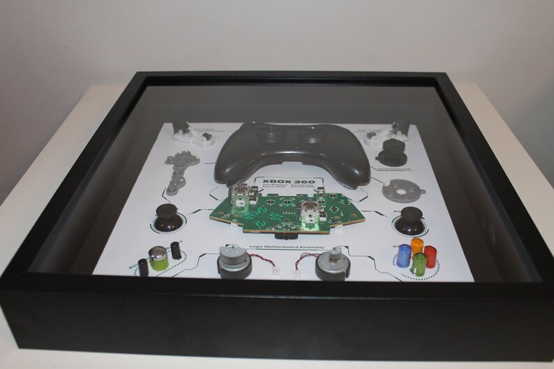 Xbox 360 Shadow Box Diorama Controller Game Console Frame - Etsy