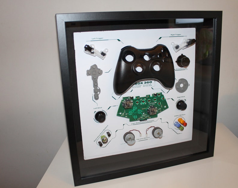 Xbox 360 Shadow Box Diorama Controller Game Console Frame - Etsy