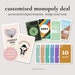 Monopoly Deal Card Template | Custom Printable Deck | Personalized ...
