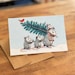 Possum Christmas Card - Etsy