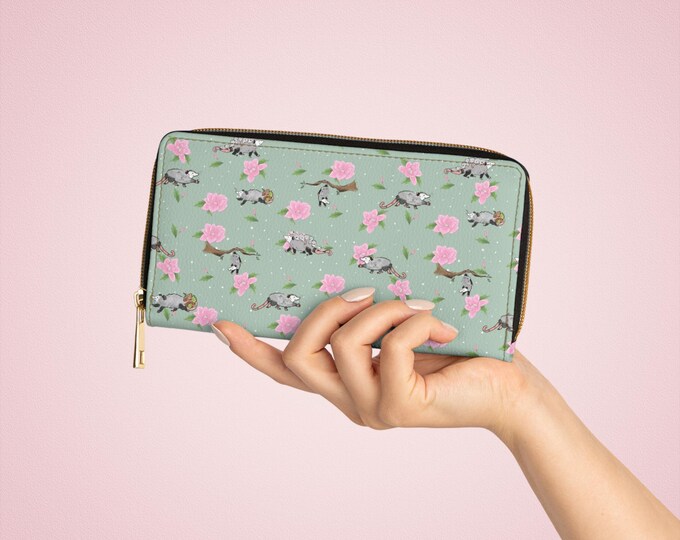 Opossum Wallet Double Sided Wallet With ID Window Bifold Wallet Wallet ...