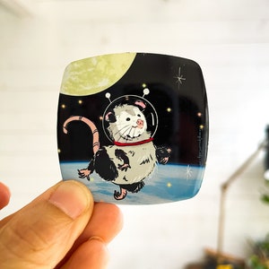 Magnet : Space Opossum Possum Animal, Wildlife, Woodland, Gift ...