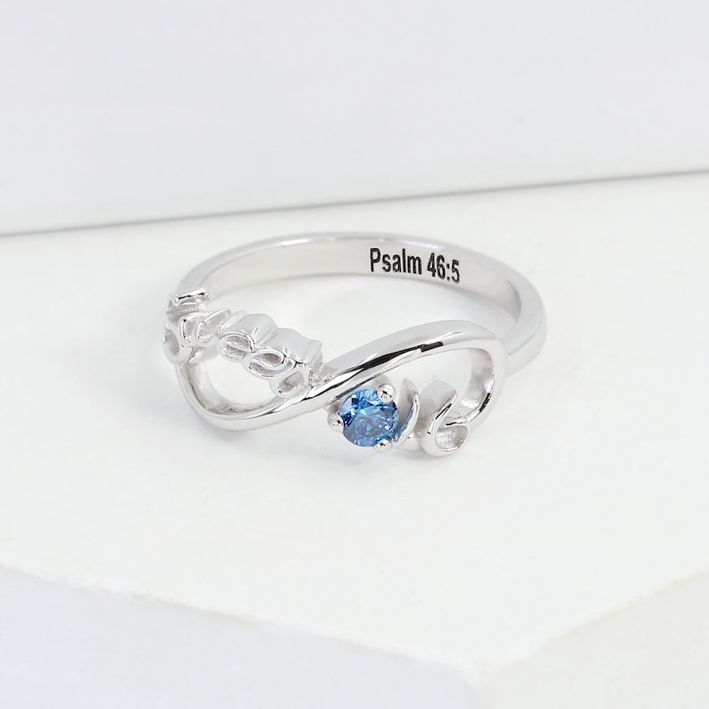 Personalized Sweet 16 Ring for Teen Girl, Custom Infinity Ring With ...