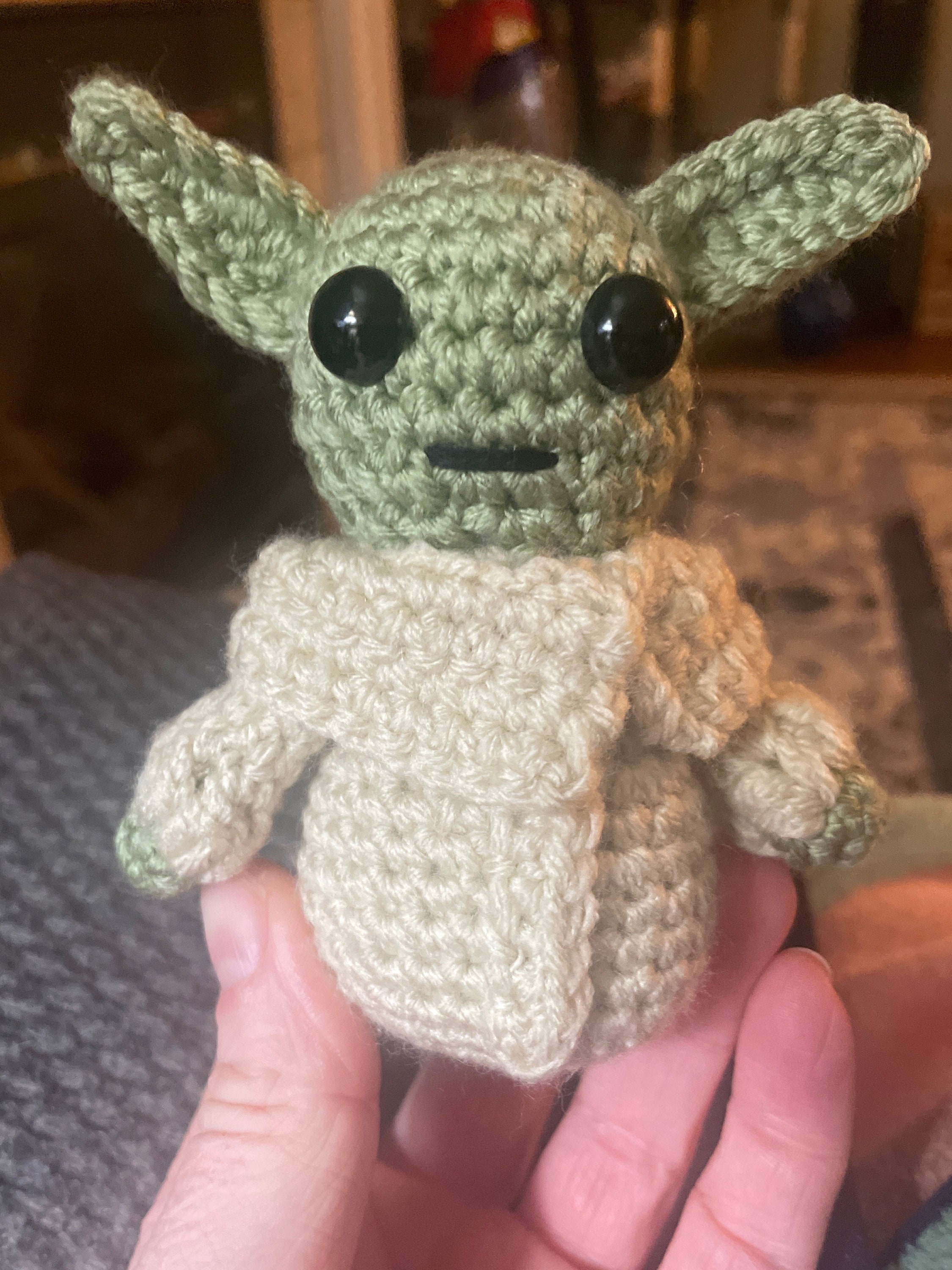 Grogu Amigurumi Doll - Etsy