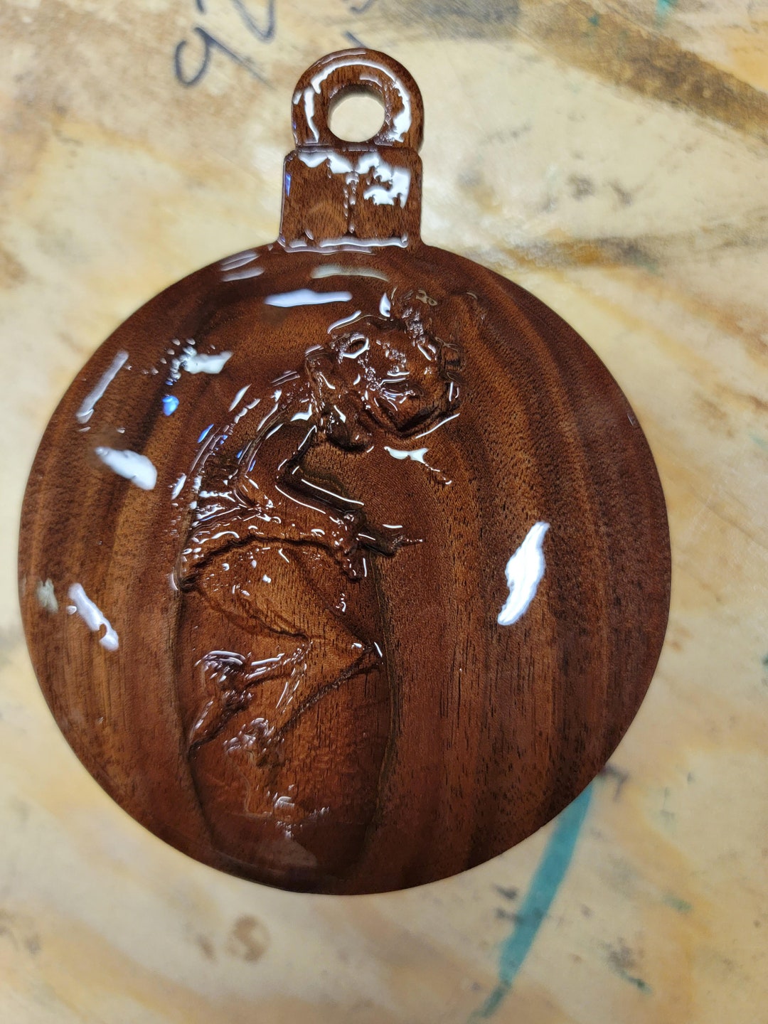 Grinch Christmas Ornament 3D CNC File - Etsy