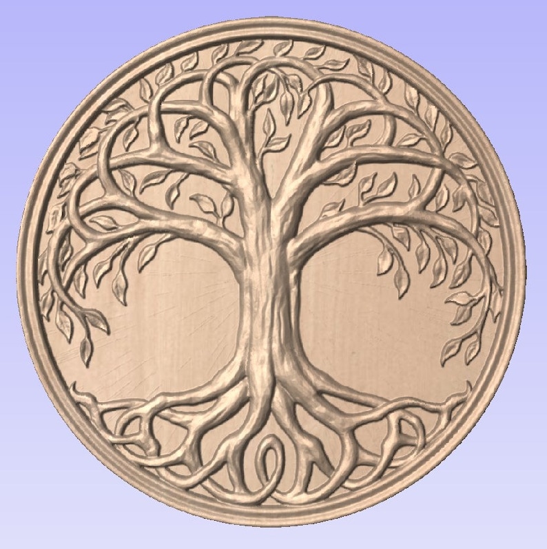 Tree of Life 3D CNC Files - Etsy