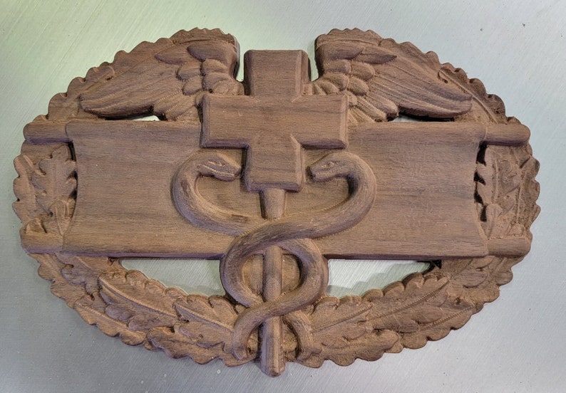 Combat Medical Badge, Expert Medical Badge CMB EMB 3D CNC Files ...