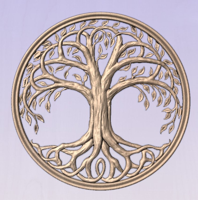 Tree of Life 3D CNC Files - Etsy