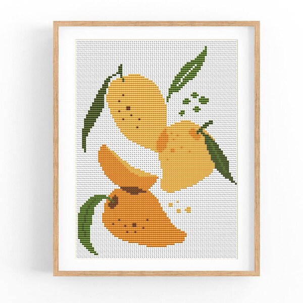 Cross Stitch Mango - Etsy