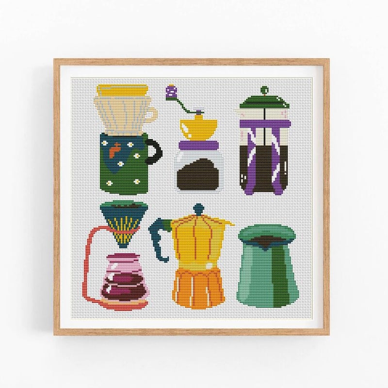 Kitchen Xstitch Patterns - Etsy UK