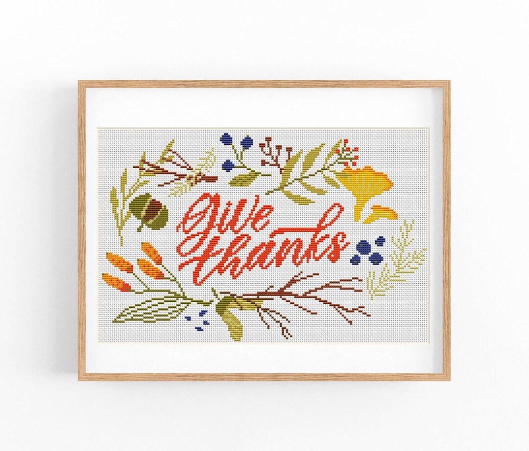 Fall Cross Stitch Pattern, Halloween, Fall Cross Stitch PDF ...