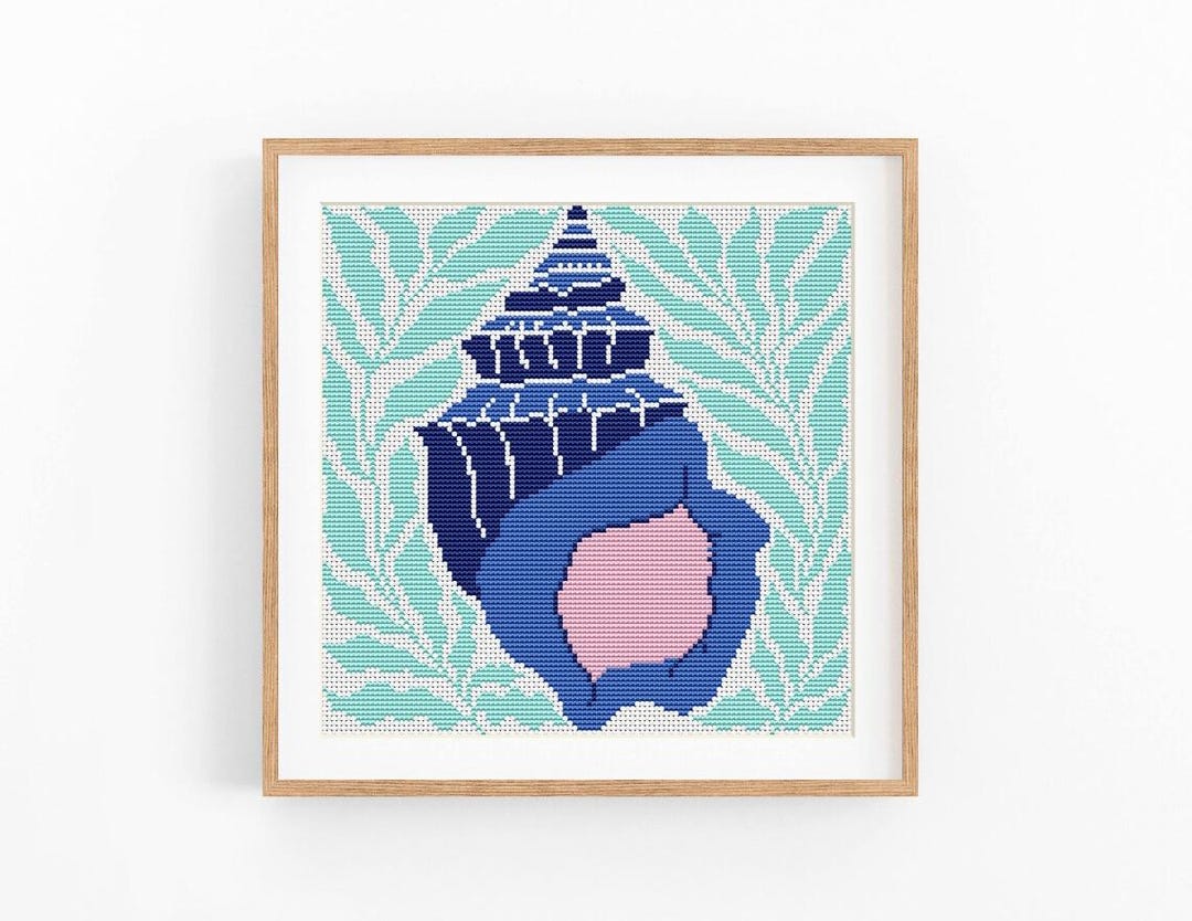 Cross Stitch Pattern, Fish, Sea, Ocean, Water Cute Fish, Counted Cross ...