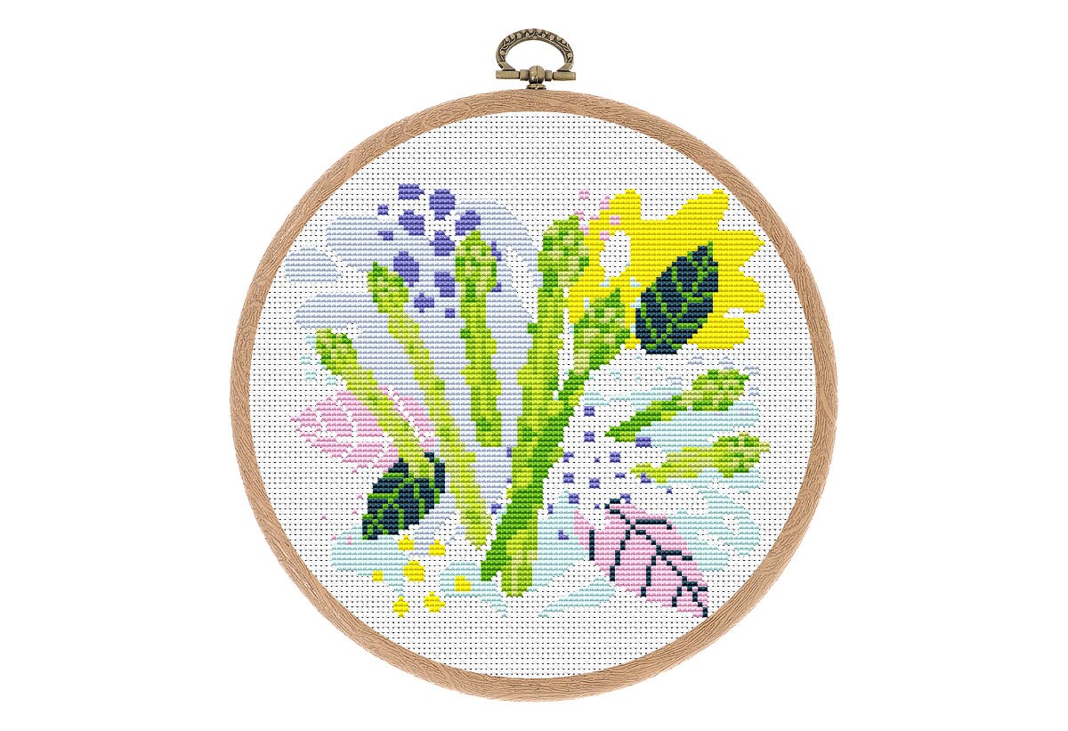 Small Food Cross Stitch Pattern - Etsy