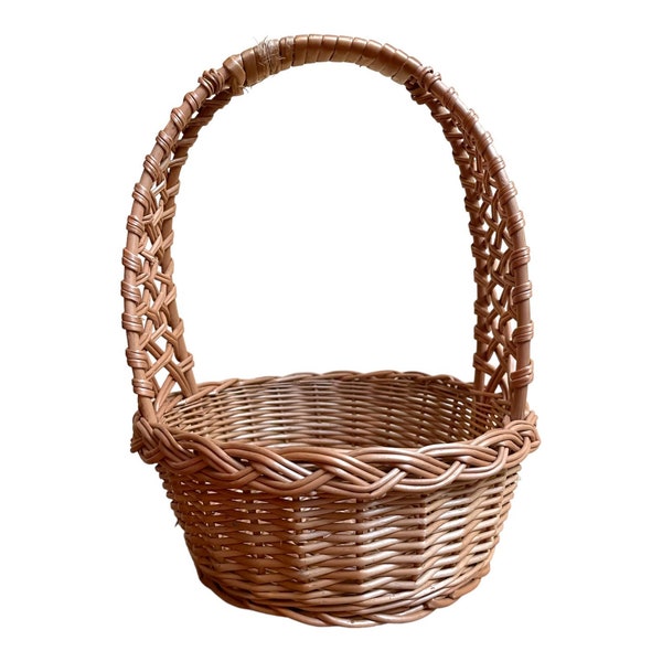 Wicker Basket - Etsy