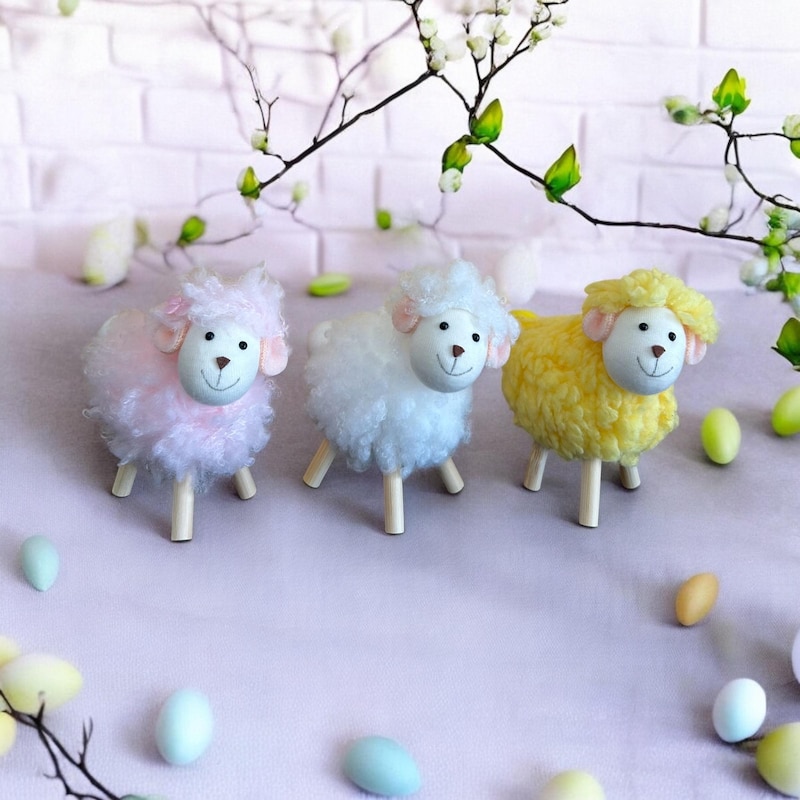 Easter Lamb Decor - Etsy
