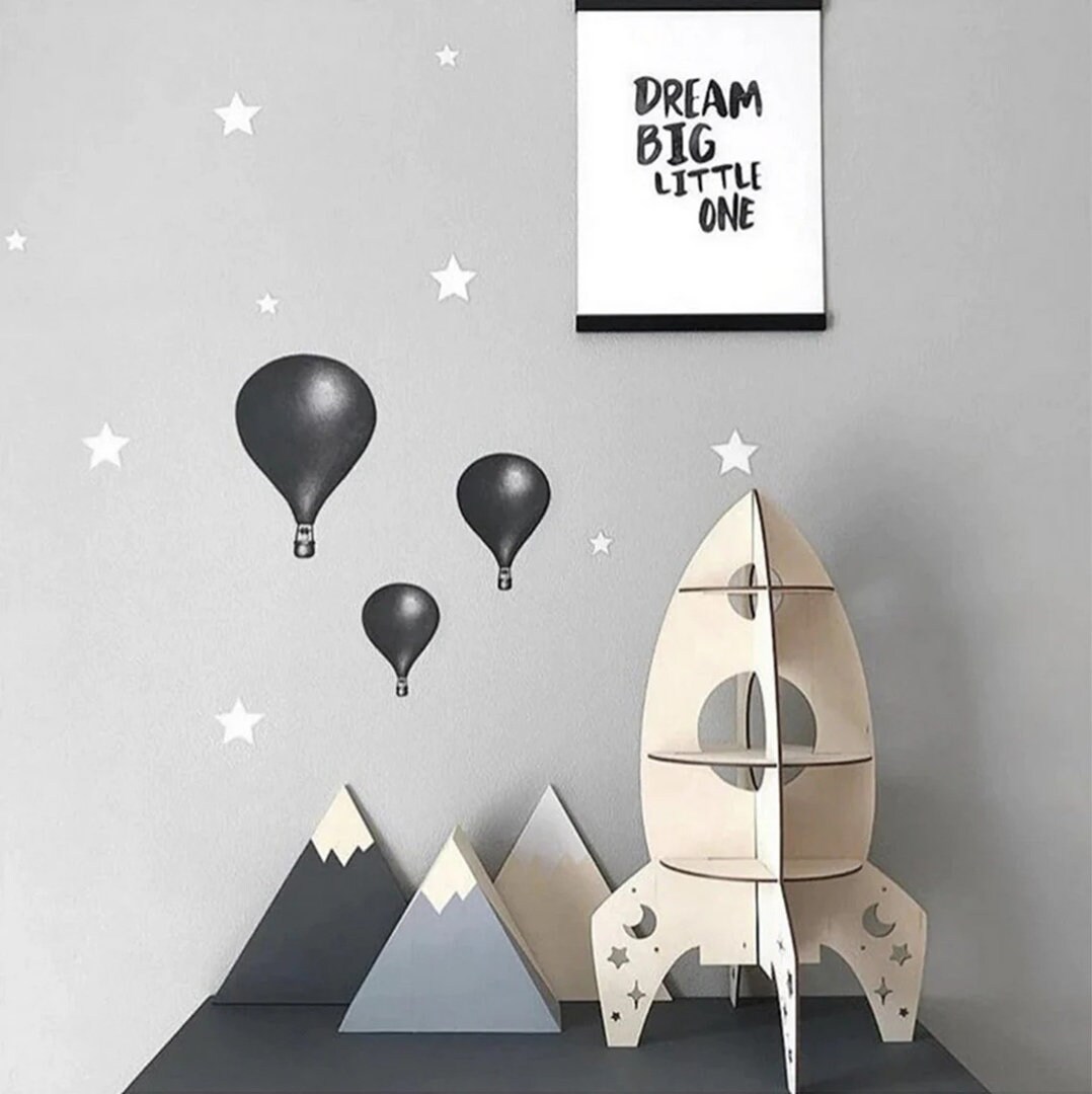 Lasercut Rocket Model for Kids Decorative 3D Model Plan Wooden - Etsy