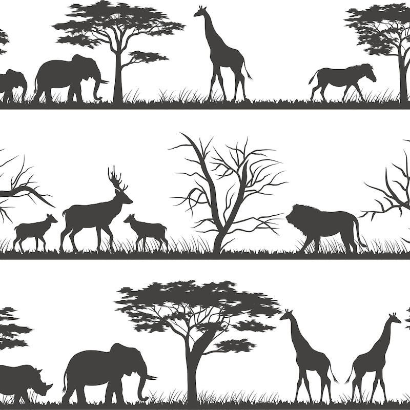 Nature Silhouette - Etsy