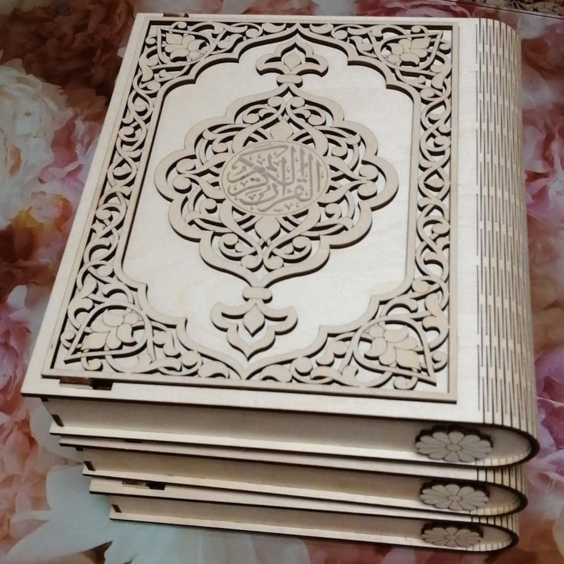 Laser Cut Quran Box Islamic Storage Book Box 4 Mm Special - Etsy