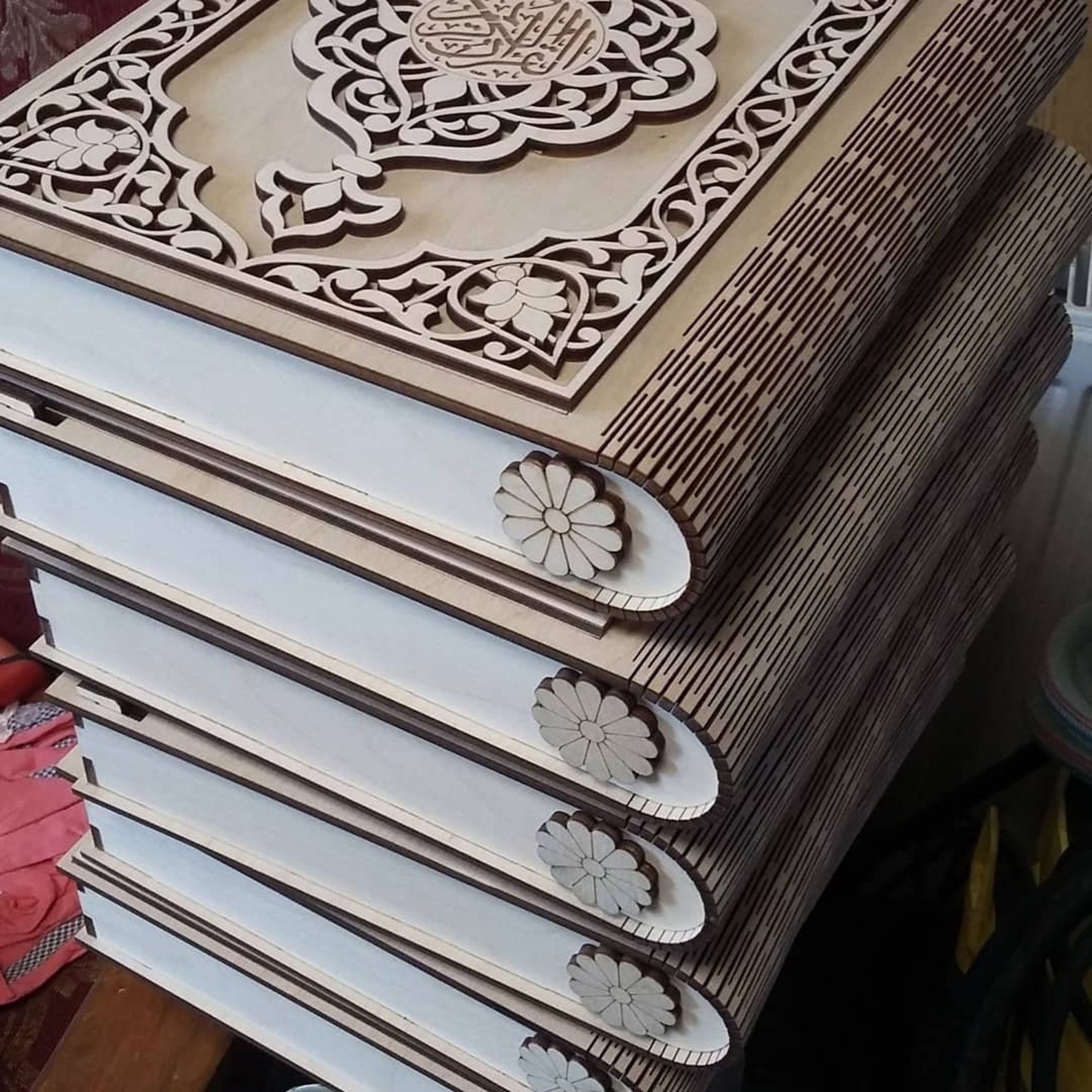 Laser Cut Quran Box Islamic Storage Book Box 4 Mm Special - Etsy