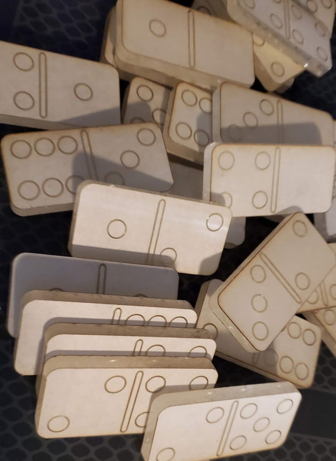 Lasercut Domino Set Wooden Game Set SVG DXF Files - Etsy