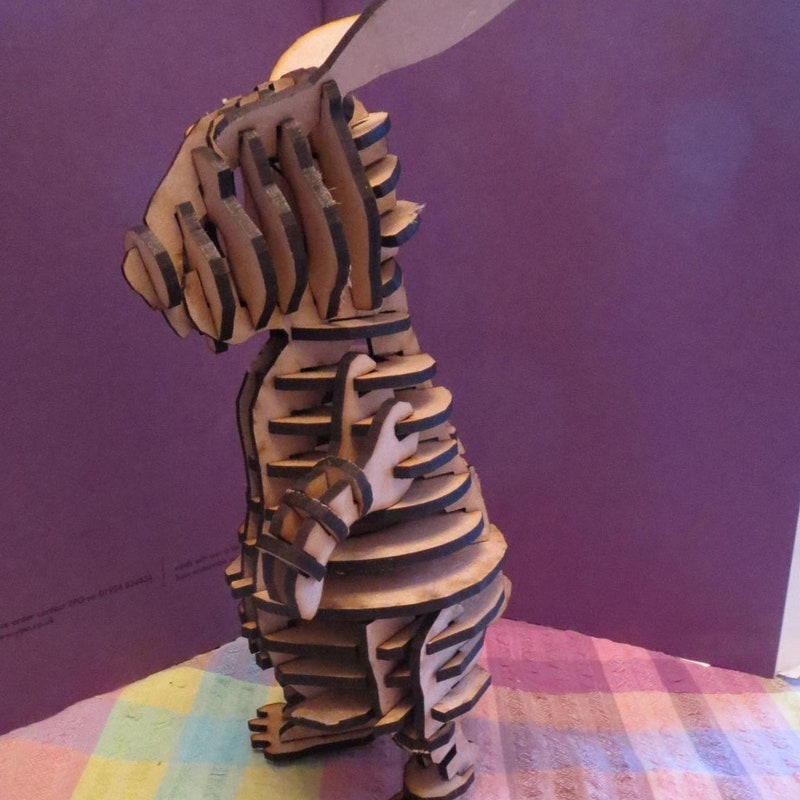 Laser Cut Rabbit - Etsy