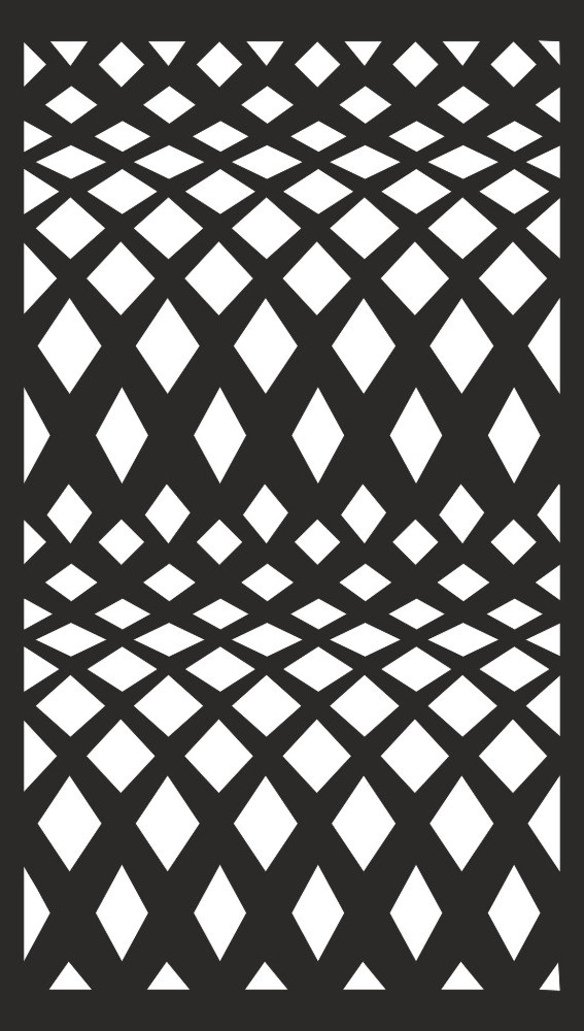 Lasercut Decorative Panel Screen Pattern Model Vector Art CDR | Etsy