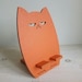 Lasercut Cute Animals Phone Stand Wooden Phone Holder Pack Cat Dog ...