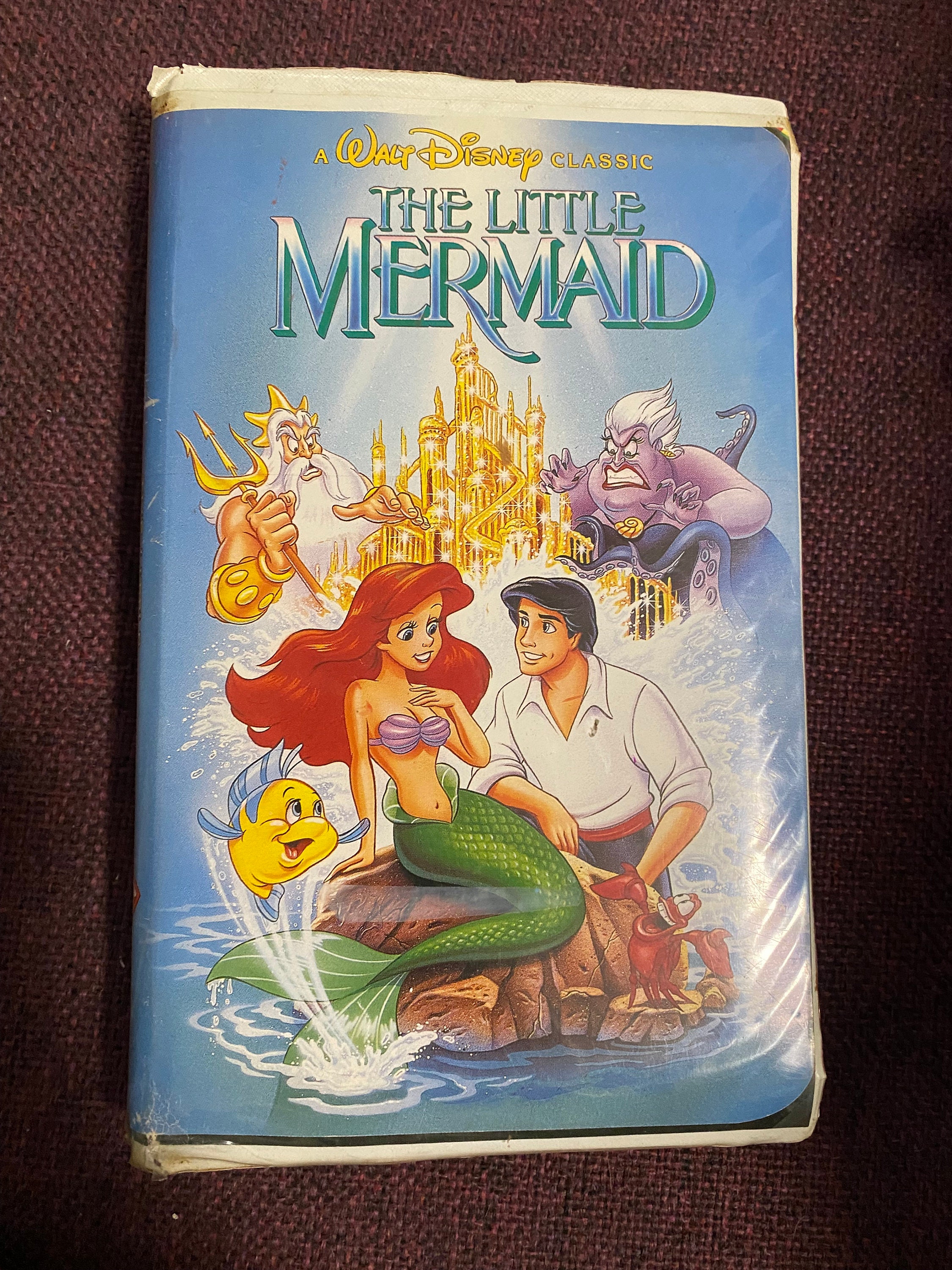 A Walt Disney Classic the Little Mermaid Black Diamond Edition - Etsy