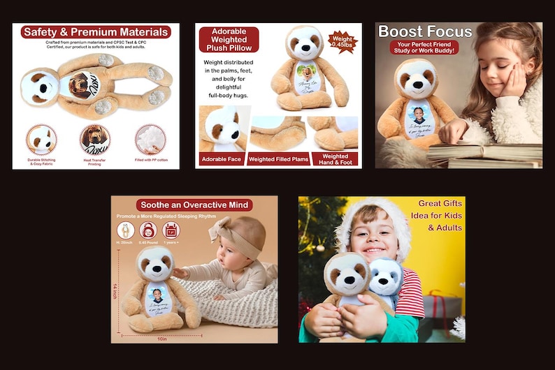 Personalized Photo Memory Bunny – Custom Stuffed Animal With Message ...