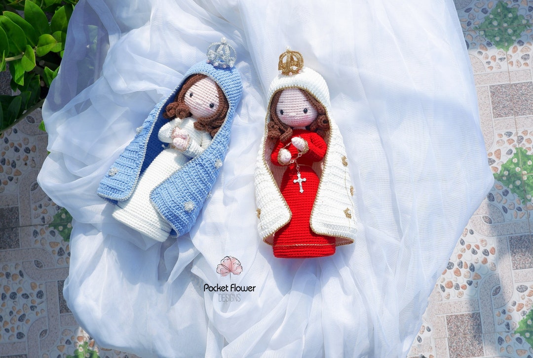 The Blessed Mary Crochet, Crochet Mother Maria, Blessed Virgin Mary ...