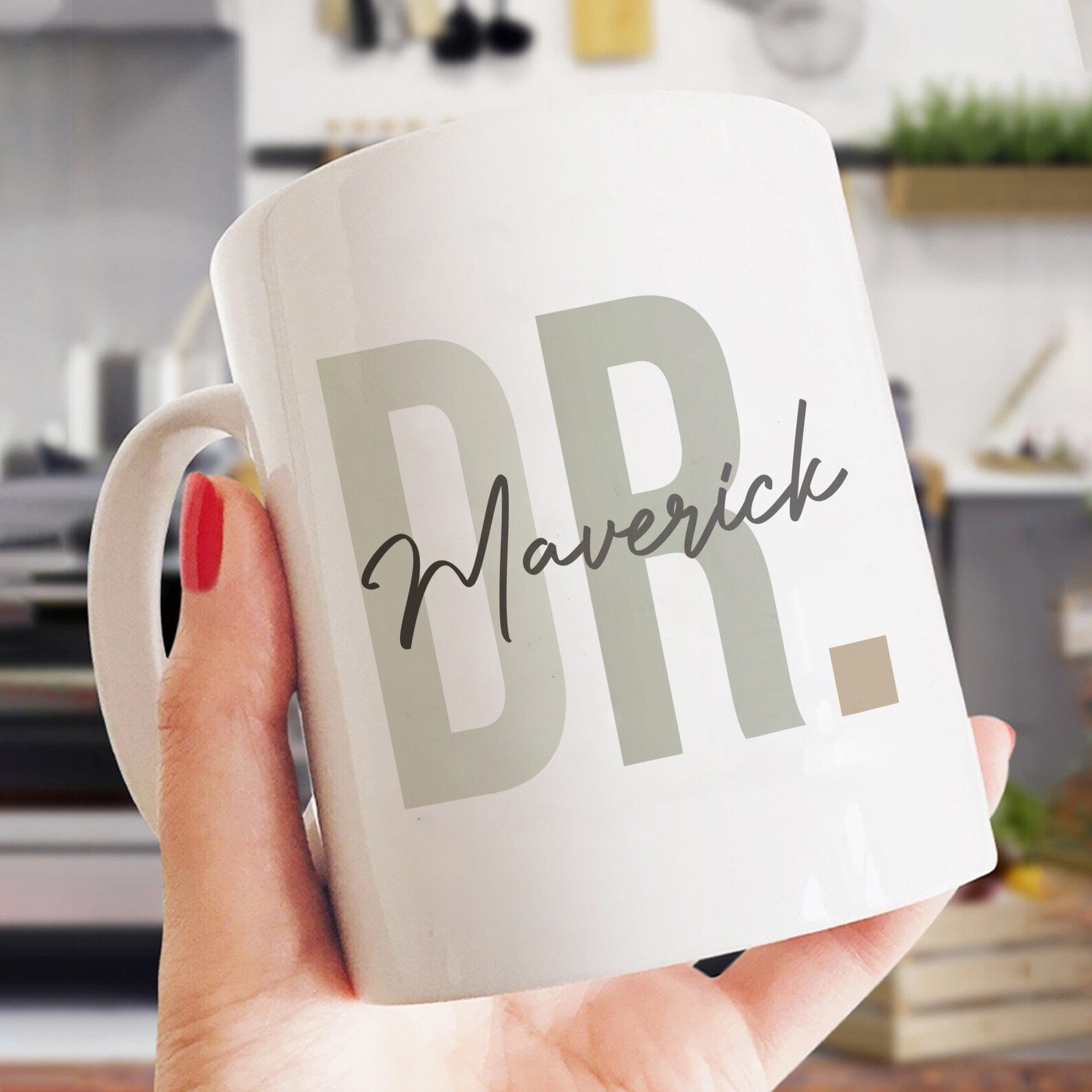 Personalized Doctor Coffee Mug, Customized Dr. Name Coffee Mug, Future ...