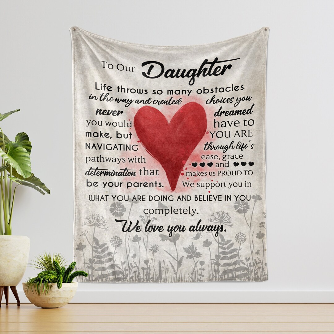 Personalized Blanket Gift Custom Cozy Blanket With Message - Etsy