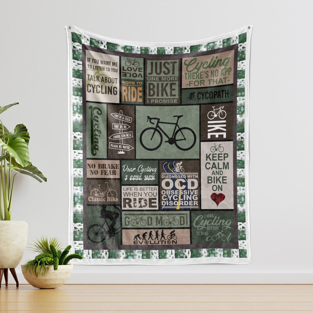 Cycling Keep Calm and Bike On, Gift for Lovers Cicling, Inspire ...