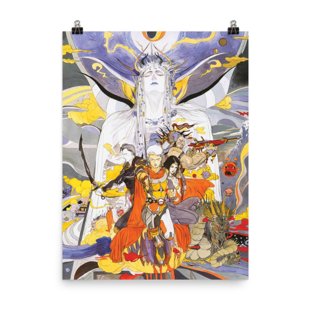 18x24 Print - Final Fantasy Gothic Poster 0870 - Etsy