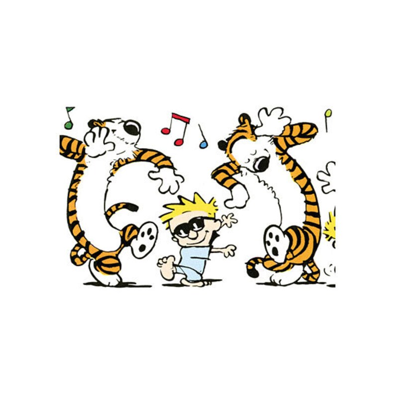 Comic Strip Dancing to the Beat Poster Print 0445 - Etsy