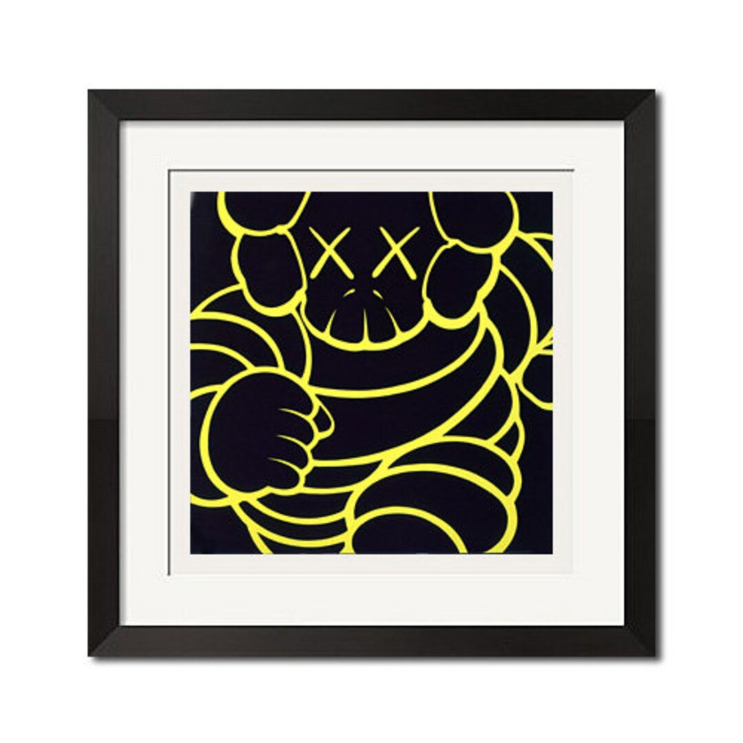 17x17 Running Chum Skull and Bones Urban Graffiti Street Art Poster ...