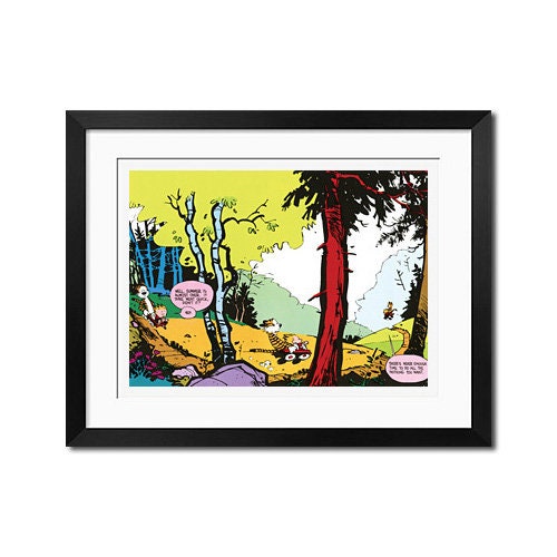 Comic Strip All the Nothing Poster Print 0426 - Etsy