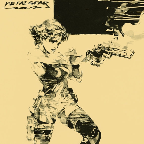 Yoji Shinkawa Metal Gear Wallpaper