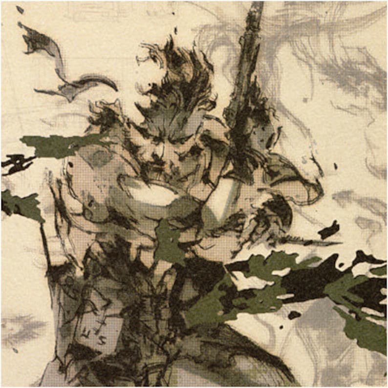 17x22 Yoji Shinkawa X Metal Gear Solid Snake Eater Poster - Etsy